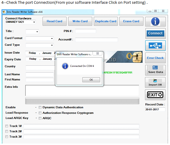 EMV Reader/Writer v8.6 ( EMV Software)